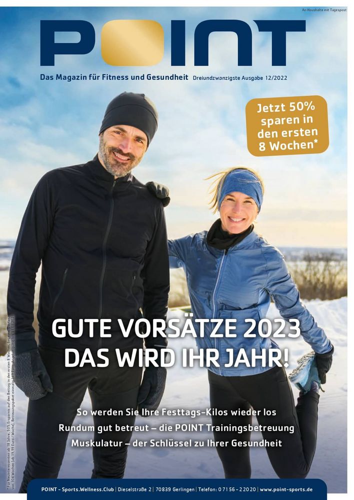 POINT Magazin | POINT - Sports.Wellness.Club Gerlingen